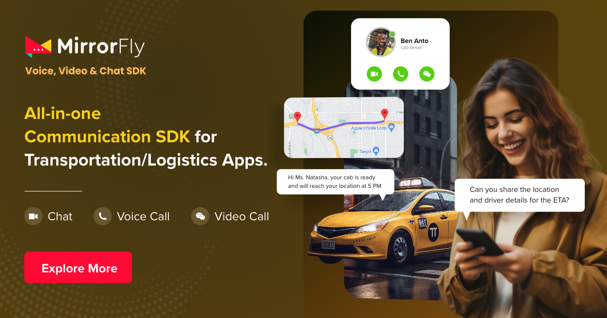 Transport Chat SDK | Logistics Real Time Video Call SDK